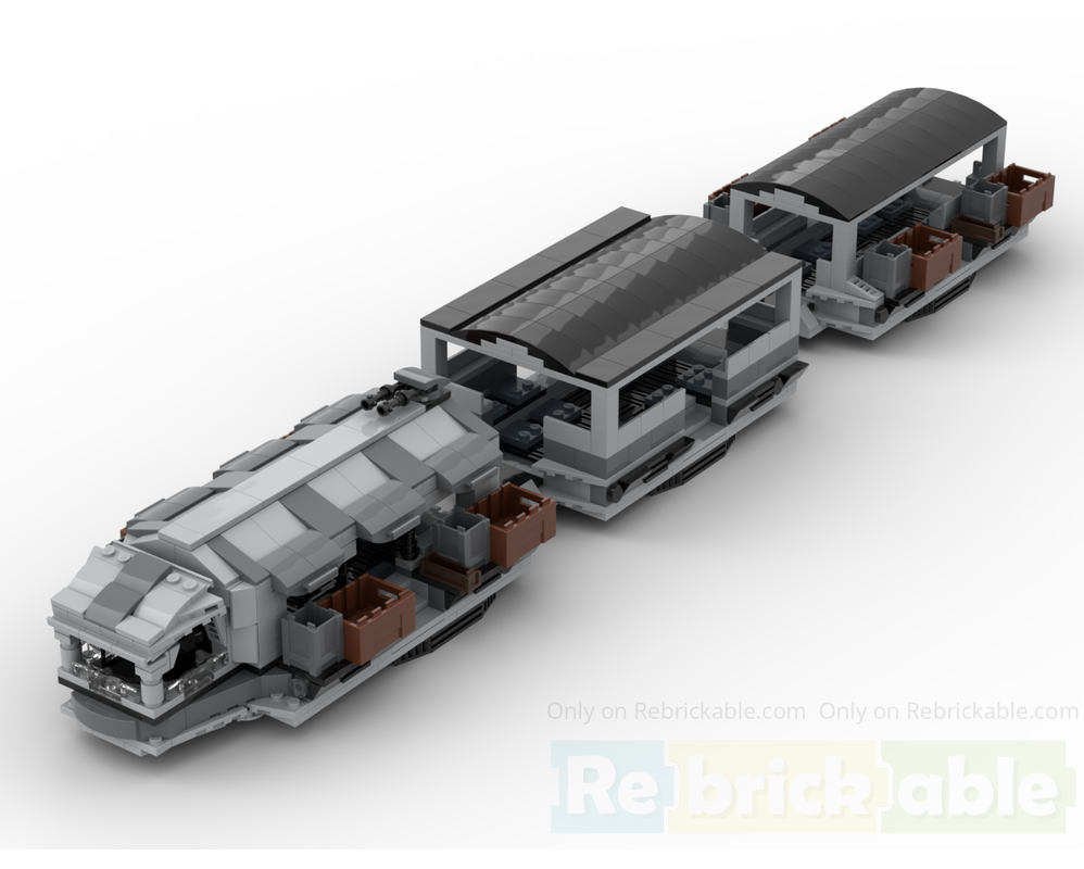 LEGO MOC Imperial Logistics Trailer v2 by Fabian2 | Rebrickable - Build ...