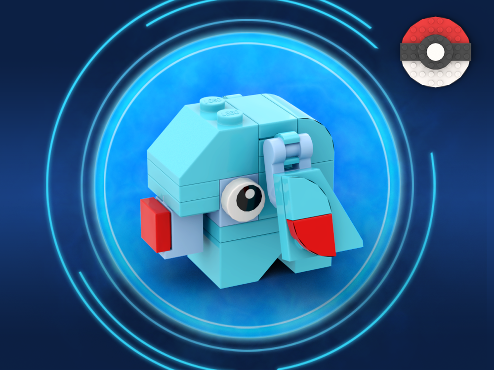 LEGO MOC Phanpy - Pokemon by Agilinzzz | Rebrickable - Build with LEGO