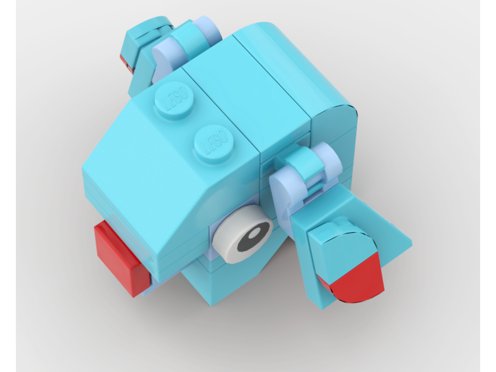 LEGO MOC Phanpy - Pokemon by Agilinzzz | Rebrickable - Build with LEGO