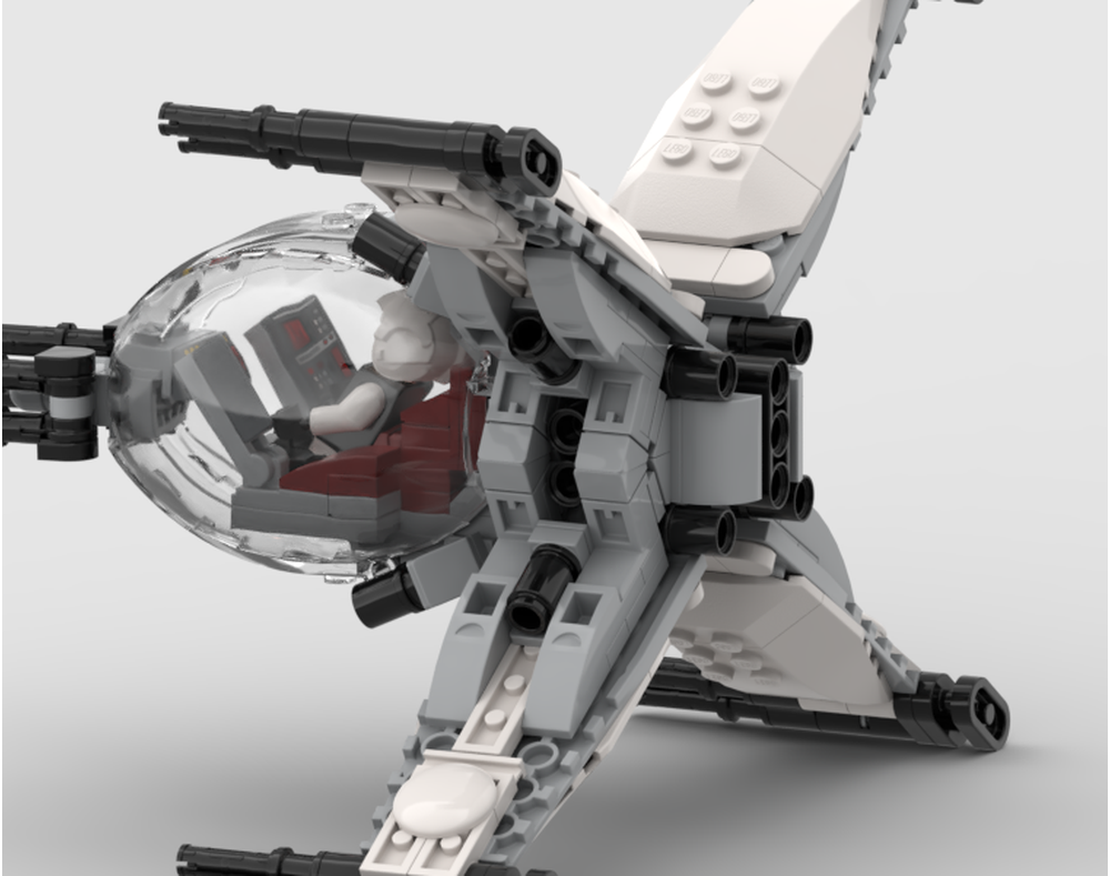 Lego Moc Ssu Space Superiority Unit Dragonfly By Qip1979