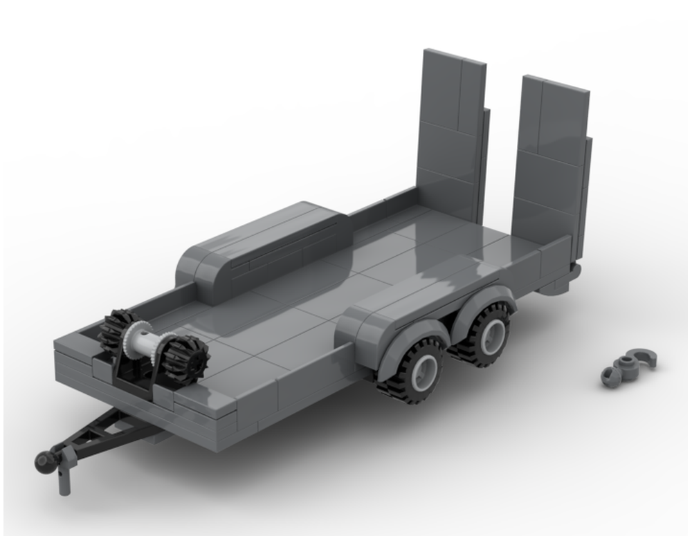 Lego Moc Trailer By Ebbuilds Rebrickable Build With Lego