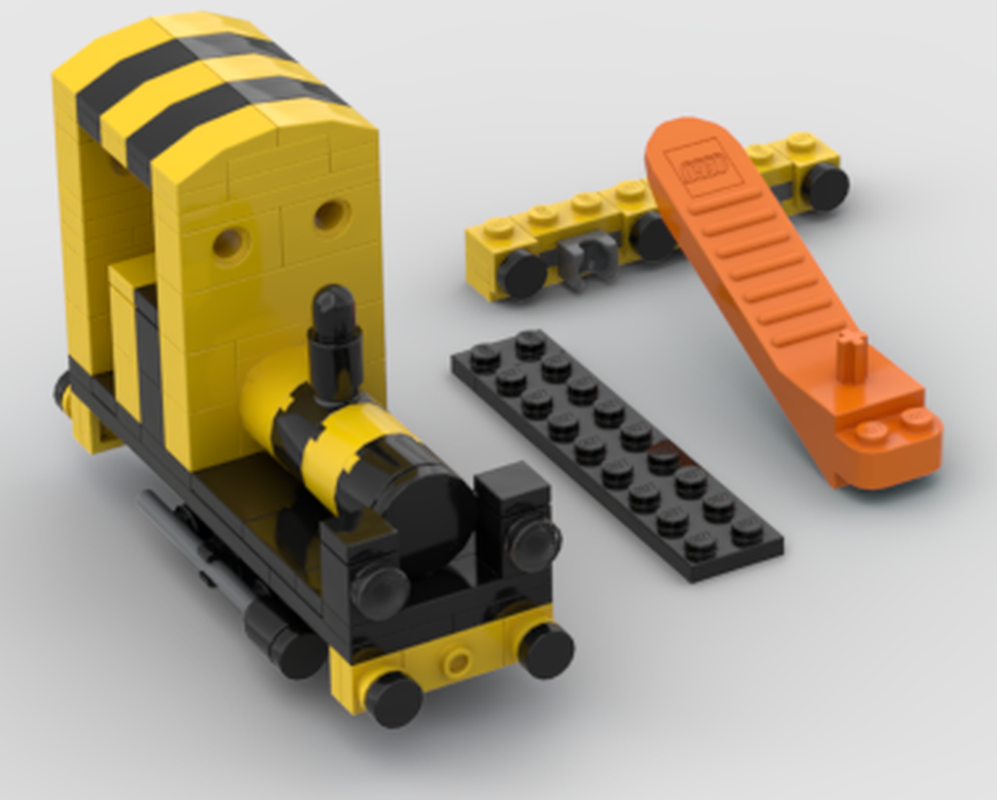LEGO MOC Honeycomb Farm Railroad Fireless locomotive by ...