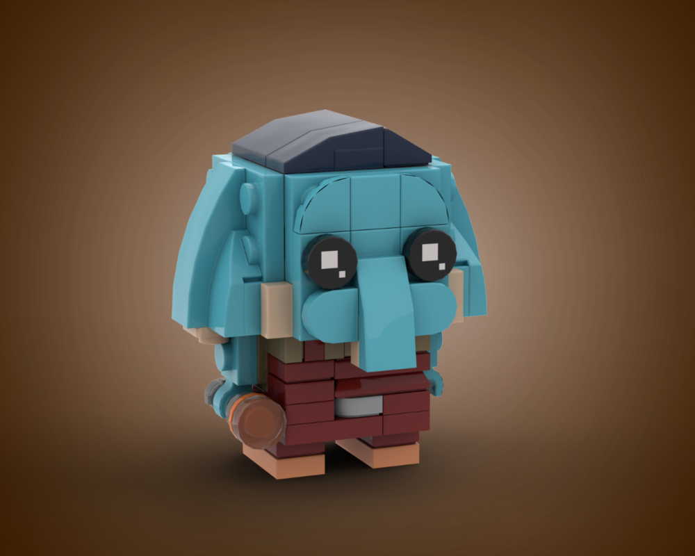 LEGO MOC Neel Brickheadz by Ant0noo | Rebrickable - Build with LEGO