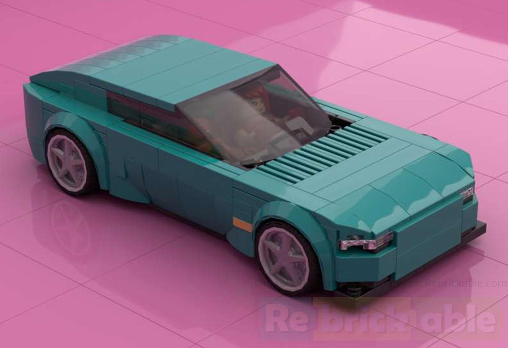 LEGO MOC Jaguar Type 00 concept car by GEAR-BLOX | Rebrickable - Build ...