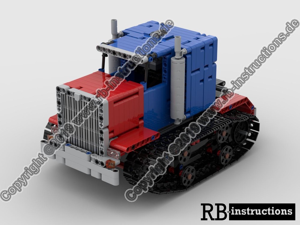 Lego Moc Prime Tracked Racer By Rb Instructions Rebrickable Build