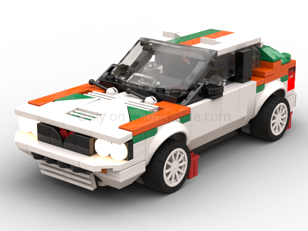 LEGO MOC Lancia Delta-HALKiDiKiS Rally ELPA (LiTE series, class 8V) by ...