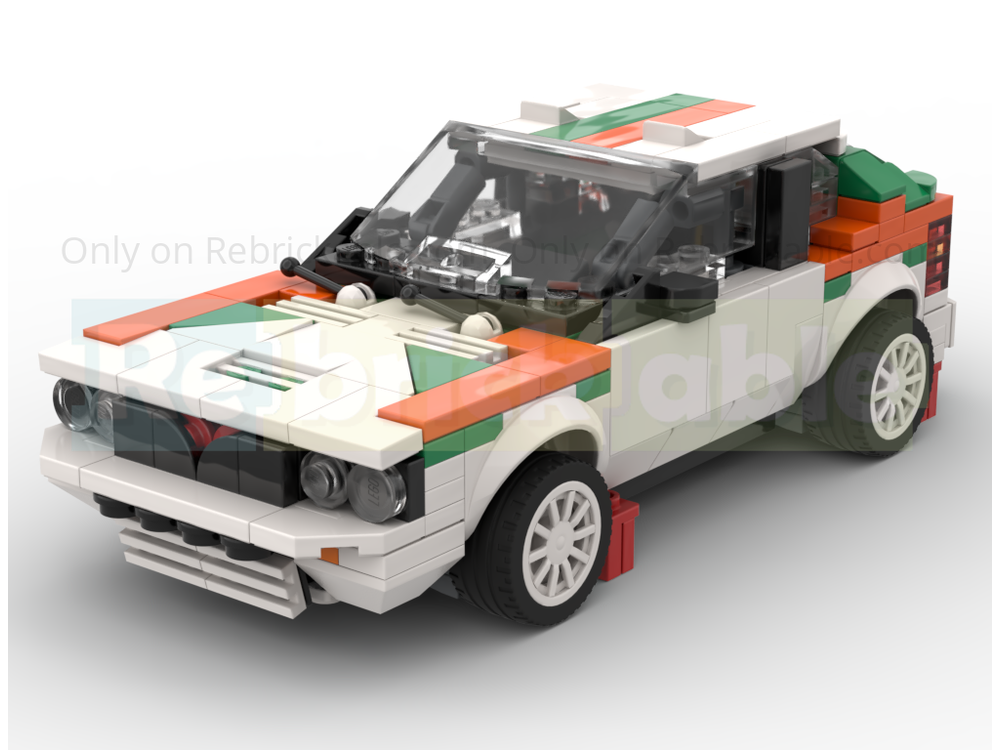 LEGO MOC Lancia Delta-HALKiDiKiS Rally ELPA (LiTE series, class 8V) by ...