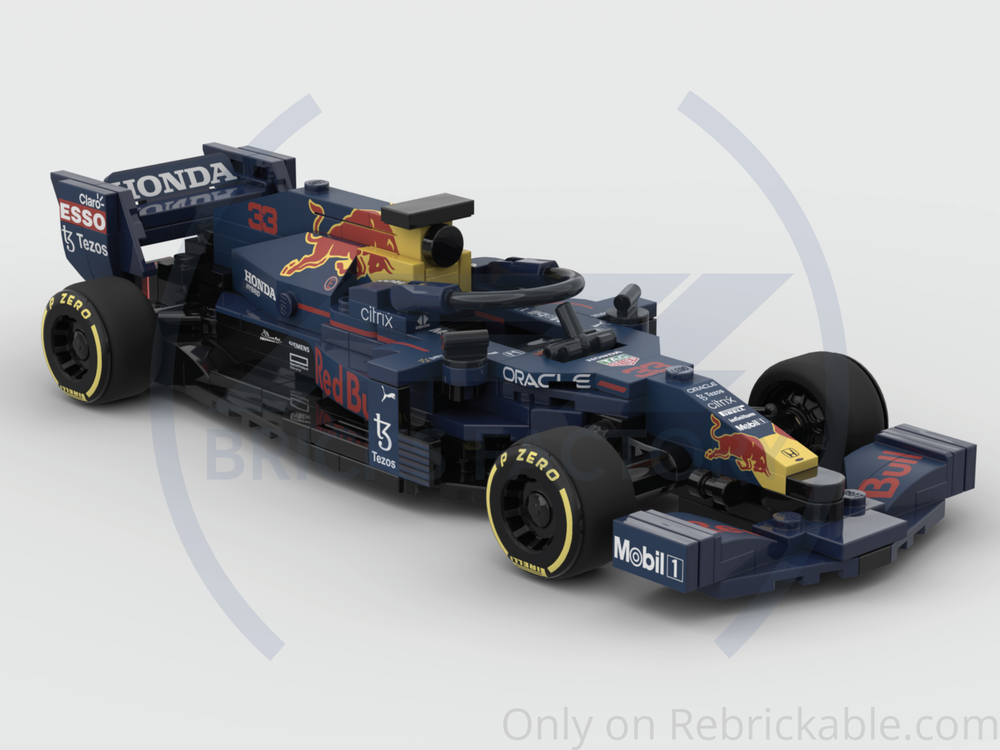 LEGO MOC-204472 F1 Red Bull RB16B by Pit Lane Bricks Factory ...