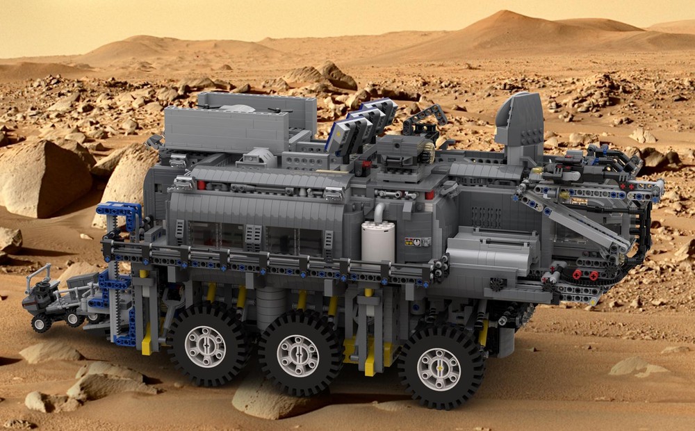 LEGO MOC Redstone Driller V by michaelvanhoutte | Rebrickable - Build ...