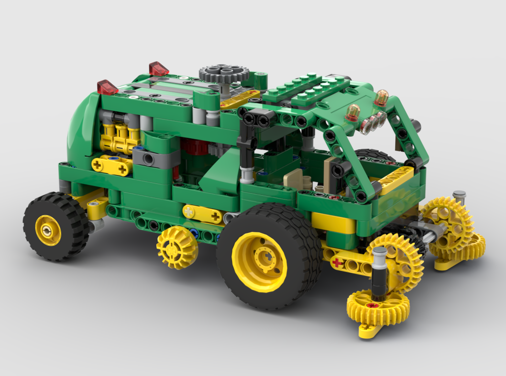 LEGO MOC Street Sweeper by Raptor9889 | Rebrickable - Build with LEGO
