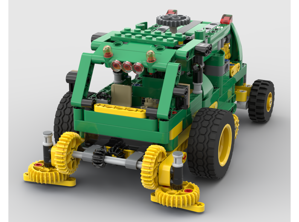 Lego Moc Street Sweeper By Raptor9889 Rebrickable Build With Lego