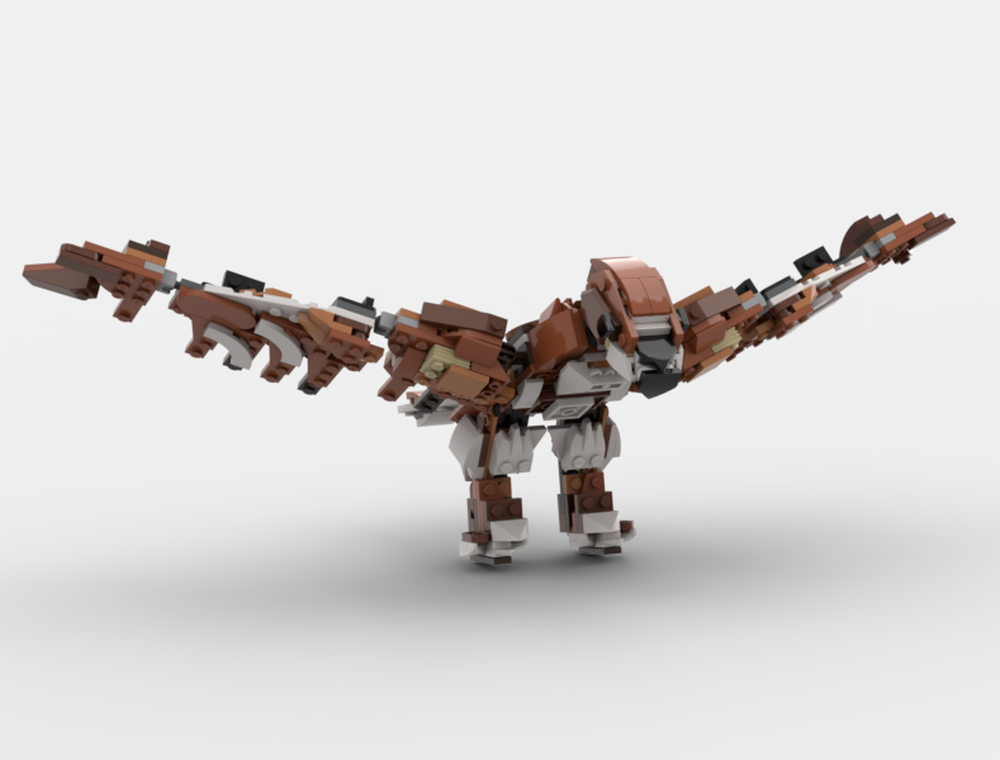 LEGO MOC Artic Hawk by TiltThruTime | Rebrickable - Build with LEGO