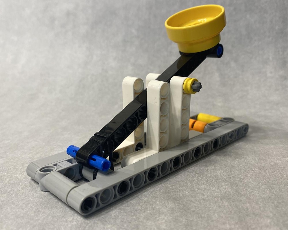 LEGO MOC miniature catapult by CommanderZhav | Rebrickable - Build with ...