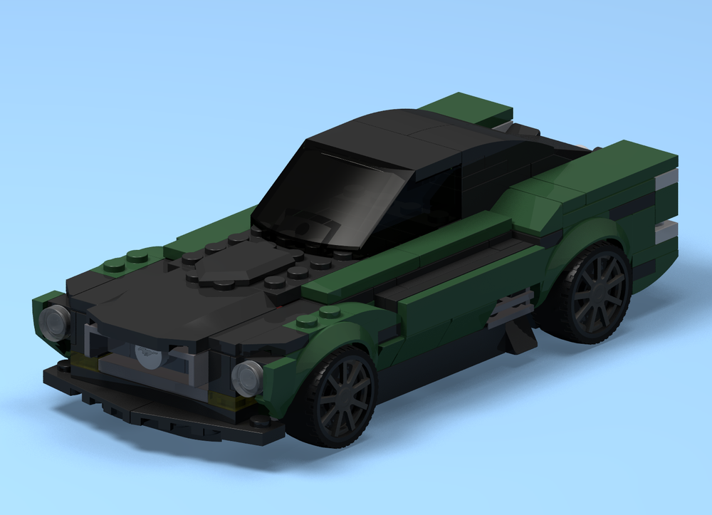 LEGO MOC Mustang Fastback '68 8-Wide Inspired SC by SoWimDP31Plus ...