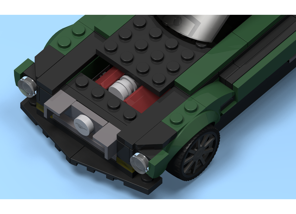 LEGO MOC Mustang Fastback '68 8-Wide Inspired SC by SoWimDP31Plus ...