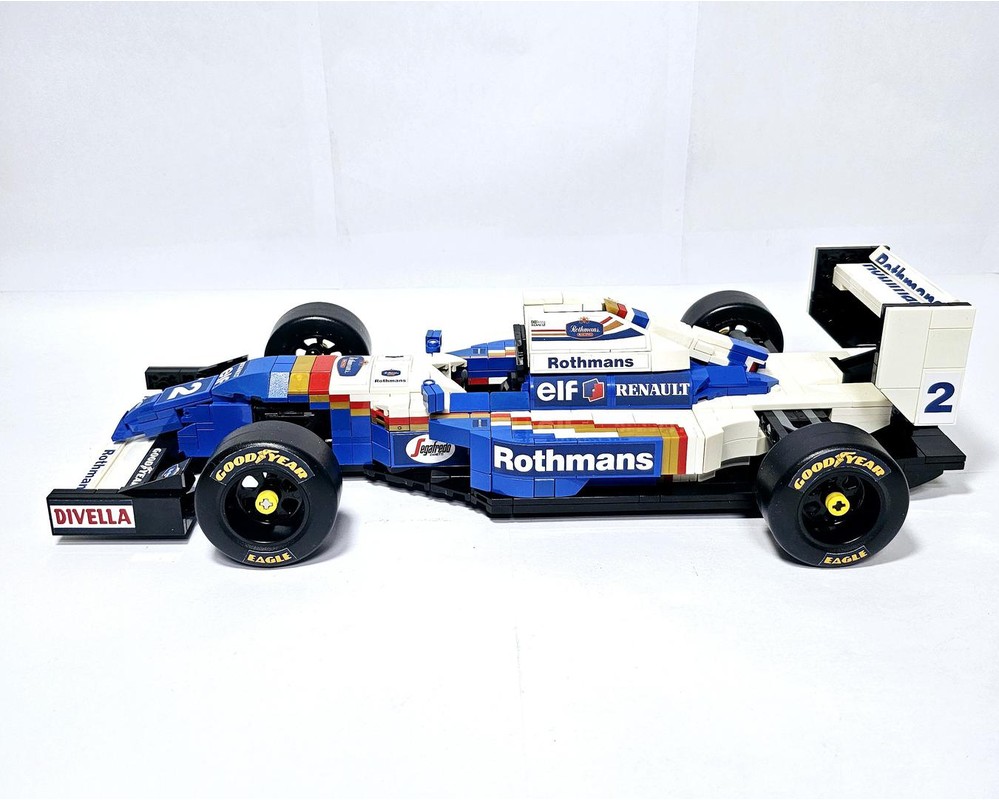 LEGO MOC Williams FW16 - Ayrton Senna Tribute(4) by WBsupercars_V.b ...