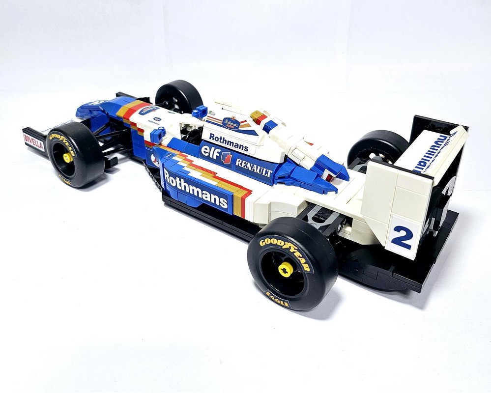 LEGO MOC Williams FW16 - Ayrton Senna Tribute(4) by WBsupercars_V.b ...