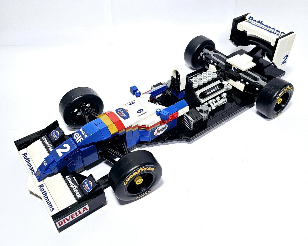 LEGO MOC Williams FW16 - Ayrton Senna Tribute(4) by WBsupercars_V.b ...