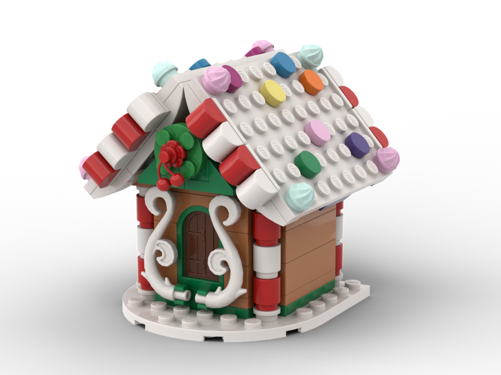 LEGO MOC Gingerbread Lane by generalnuisance | Rebrickable - Build with ...