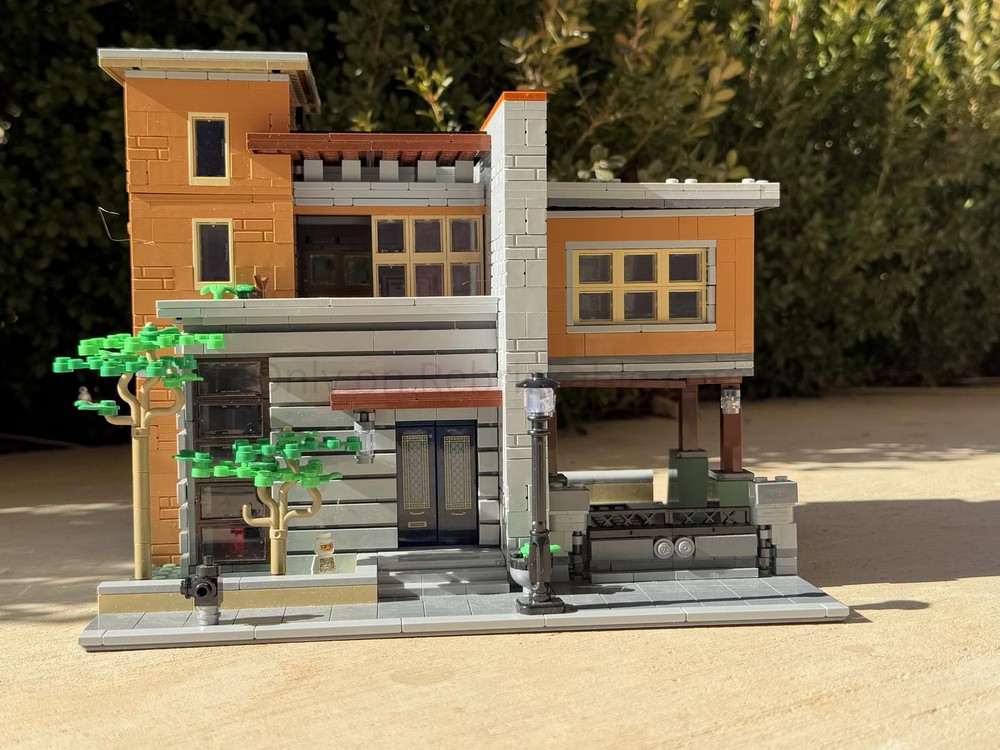 LEGO MOC 76218 Modern House by Turbo8702 | Rebrickable - Build with LEGO