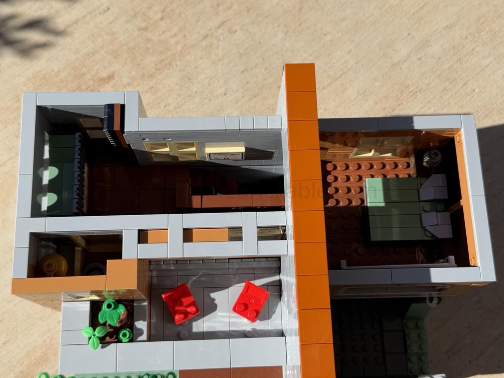 LEGO MOC 76218 Modern House by Turbo8702 | Rebrickable - Build with LEGO