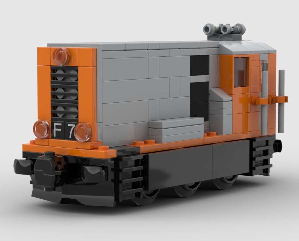 LEGO MOC V/Line F class diesel shunter by Melbourne trains and planes ...
