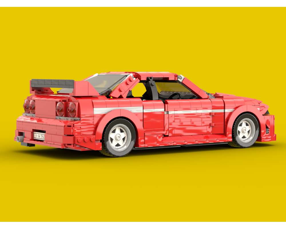 LEGO MOC Nissan Skyline GTR R33 400R by JackyBoy5 | Rebrickable - Build ...