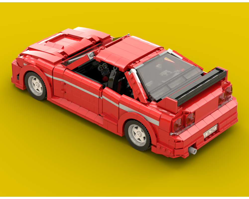 LEGO MOC Nissan Skyline GTR R33 400R by JackyBoy5 | Rebrickable - Build ...