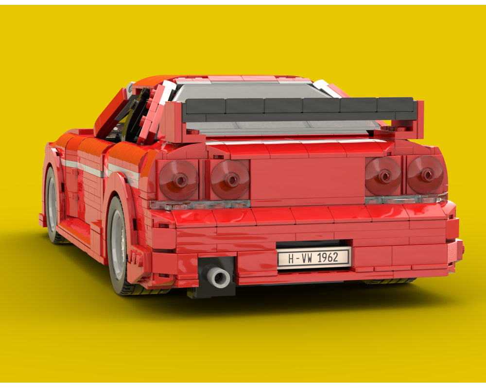 LEGO MOC Nissan Skyline GTR R33 400R by JackyBoy5 | Rebrickable - Build ...