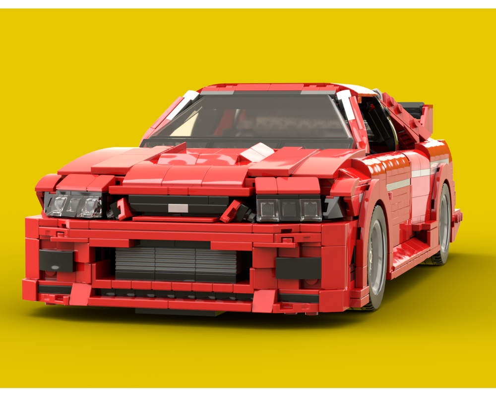 LEGO MOC Nissan Skyline GTR R33 400R by JackyBoy5 | Rebrickable - Build ...