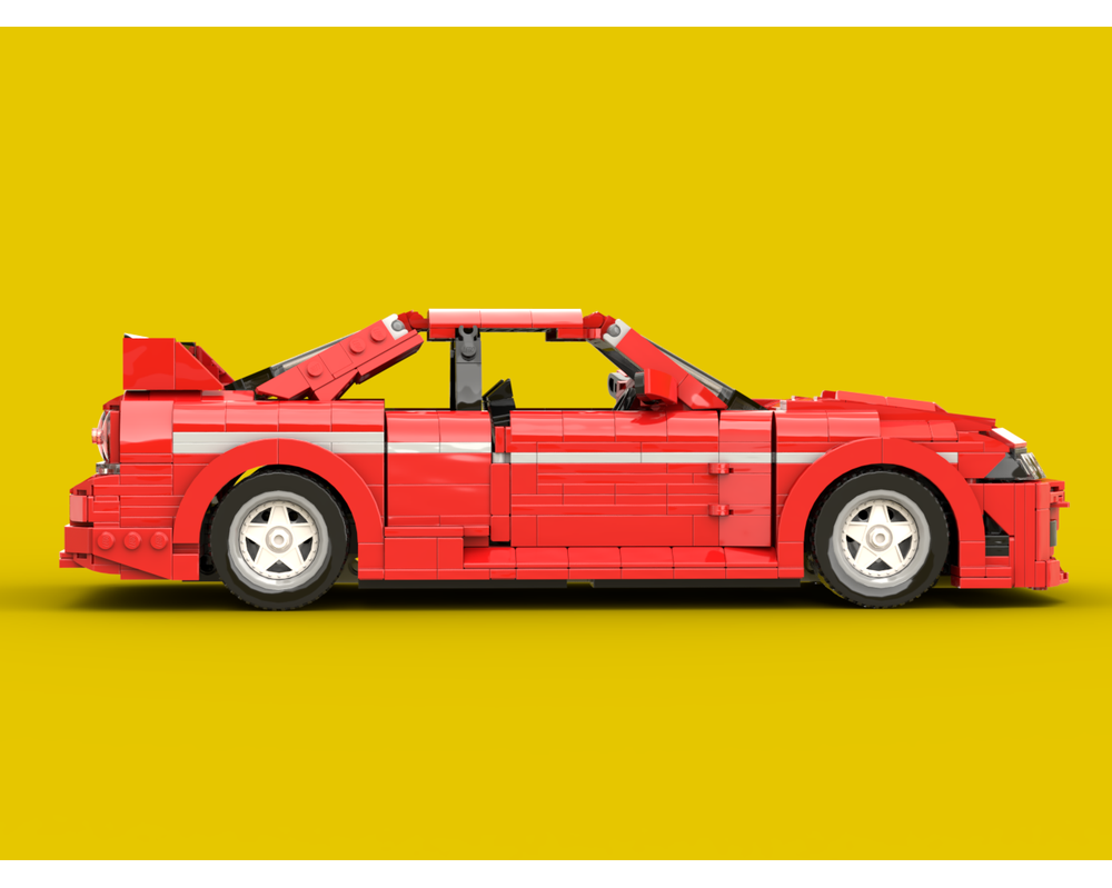 LEGO MOC Nissan Skyline GTR R33 400R by JackyBoy5 | Rebrickable - Build ...