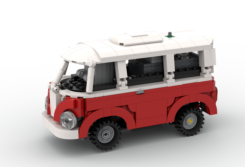 LEGO MOC RC - T1 Microbus by Horcikdesigns | Rebrickable - Build with LEGO