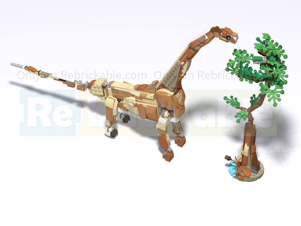 LEGO MOC 31150 Paralititan by cre8torbuilds | Rebrickable - Build with LEGO