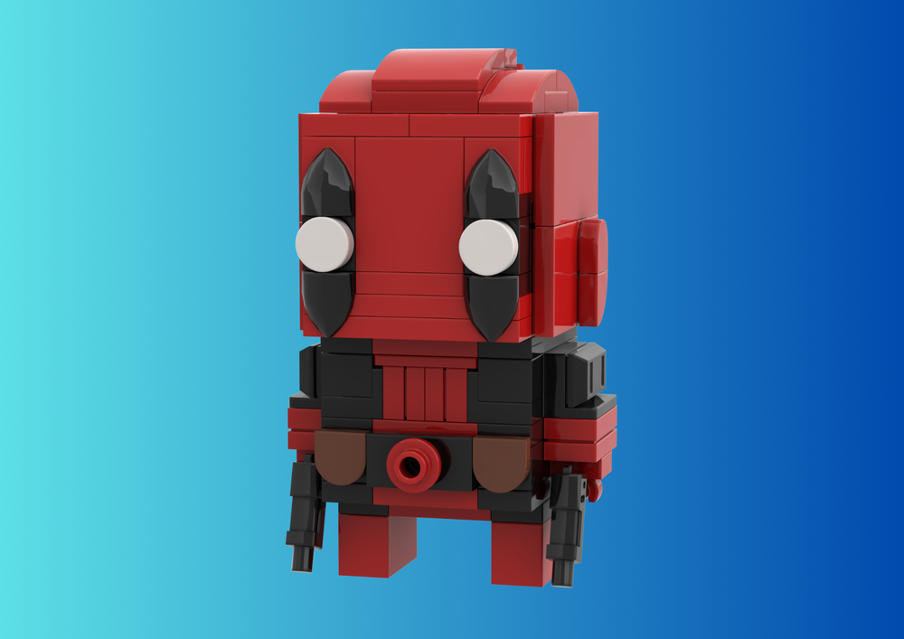 LEGO MOC Deadpool by RetroBrix | Rebrickable - Build with LEGO