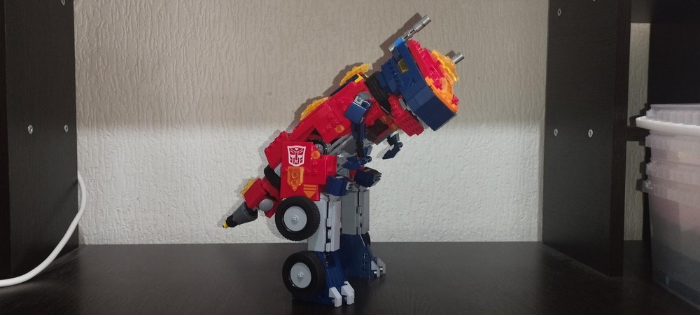 LEGO MOC 10302 T-rex Optimus Prime - Alternate Build by Brickbybrick95 ...