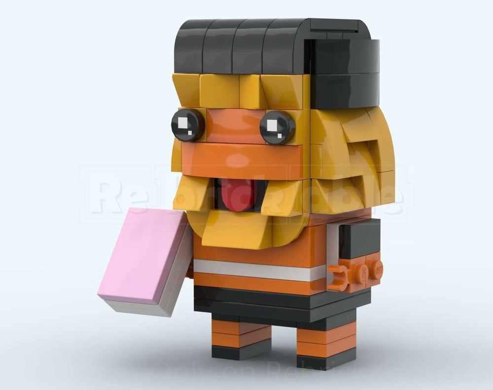 LEGO MOC-204524 Mini Gritty - Philadelphia Flyers Mascot by marathon ...