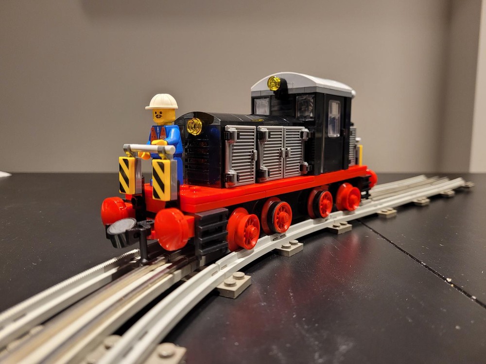LEGO MOC 12V Shunting Locomotive by Sebeus | Rebrickable - Build with LEGO