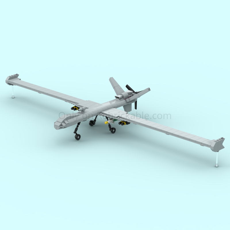 LEGO MOC MQ-9 Reaper by BespokeLegoDesigns | Rebrickable - Build with LEGO