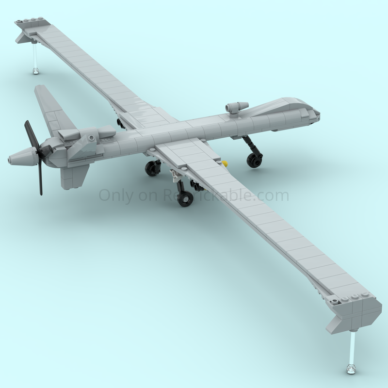 LEGO MOC MQ-9 Reaper by BespokeLegoDesigns | Rebrickable - Build with LEGO