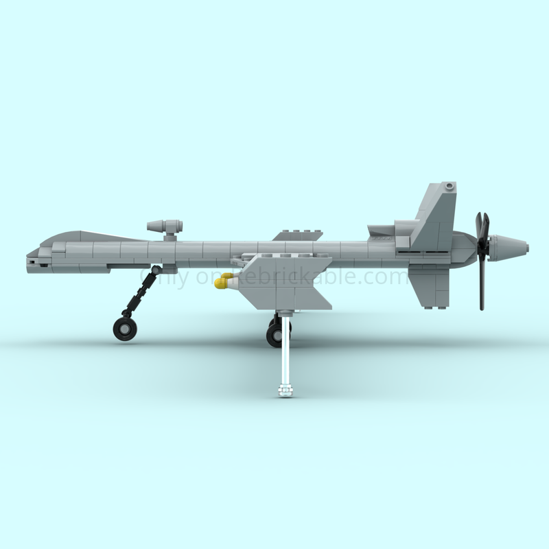 LEGO MOC MQ-9 Reaper by BespokeLegoDesigns | Rebrickable - Build with LEGO