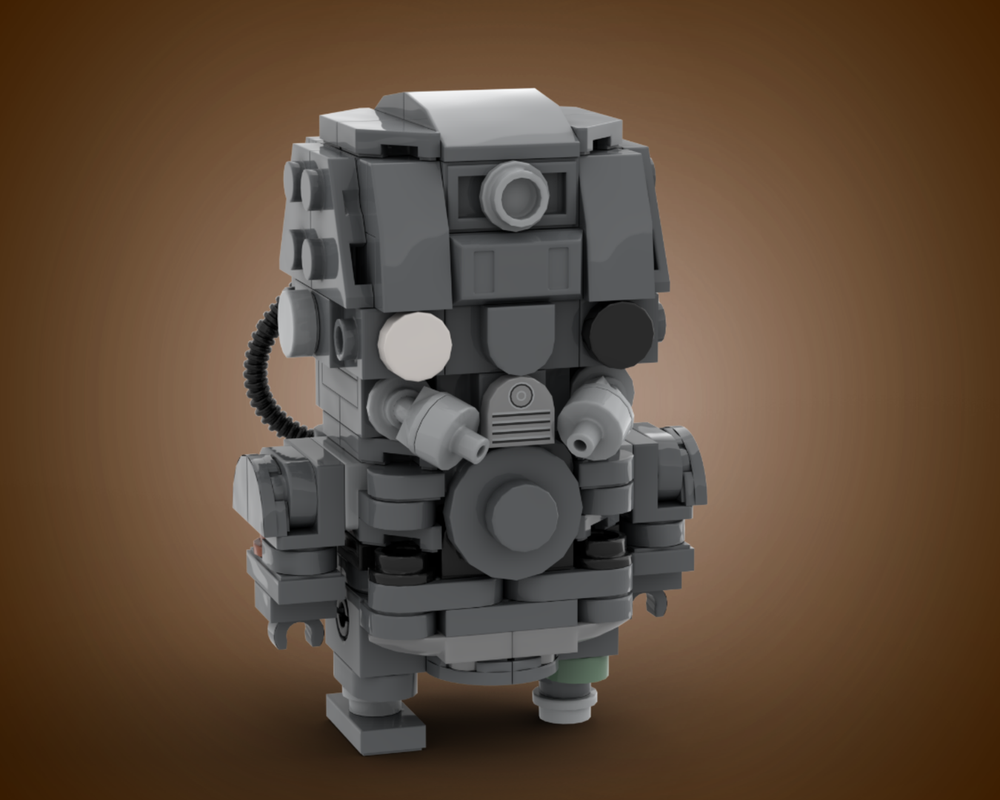 LEGO MOC SM-33 Brickheadz by Ant0noo | Rebrickable - Build with LEGO