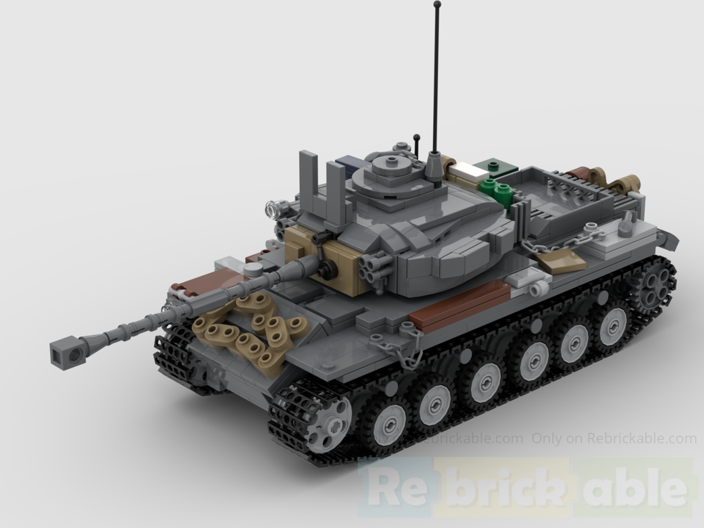 LEGO MOC Centurion mk 5/1 by Militarized Bricks | Rebrickable - Build ...