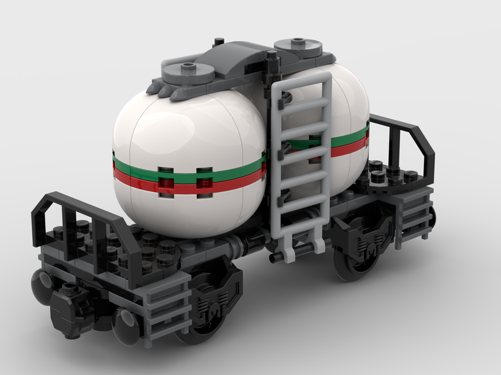LEGO MOC silo railcart small by LeFisch | Rebrickable - Build with LEGO