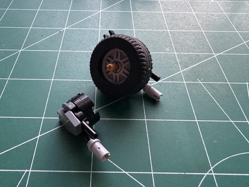 LEGO MOC The Batpod by Adams_Animation | Rebrickable - Build with LEGO