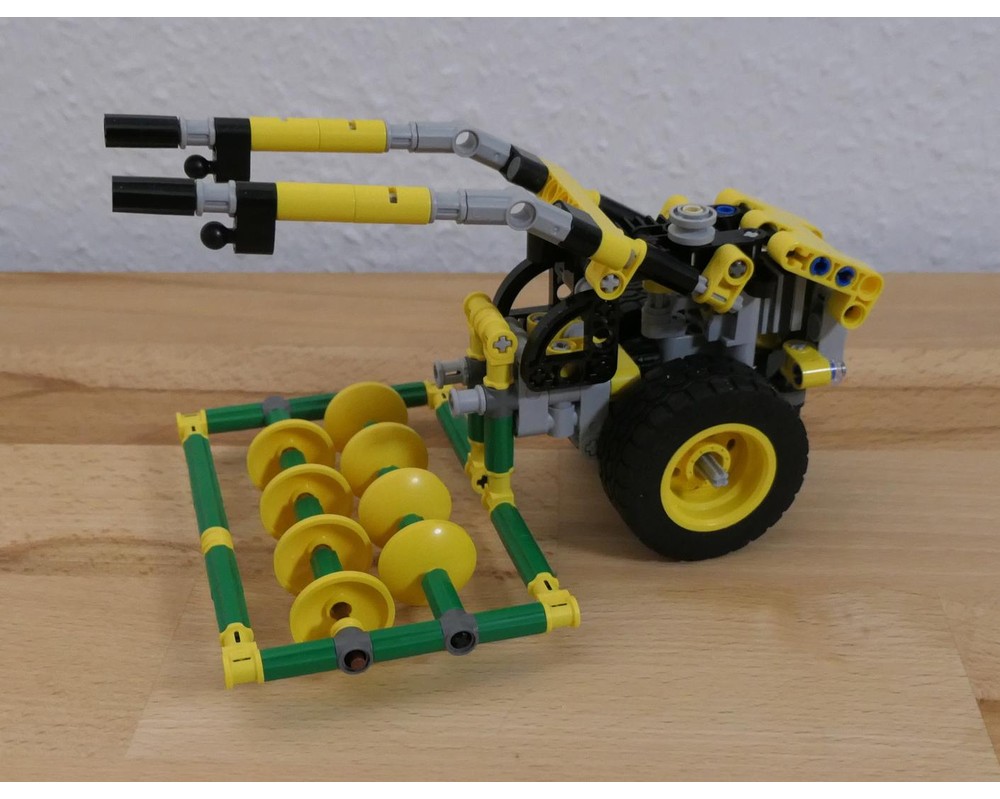 LEGO MOC Disc Harrow (2 Rows) for Single-Axle Tractor #18 by Larsagri ...