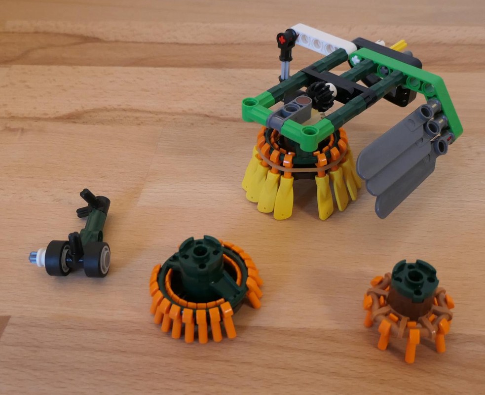 LEGO MOC Weed Brush for Single-Axle Tractor #19 by Larsagri ...