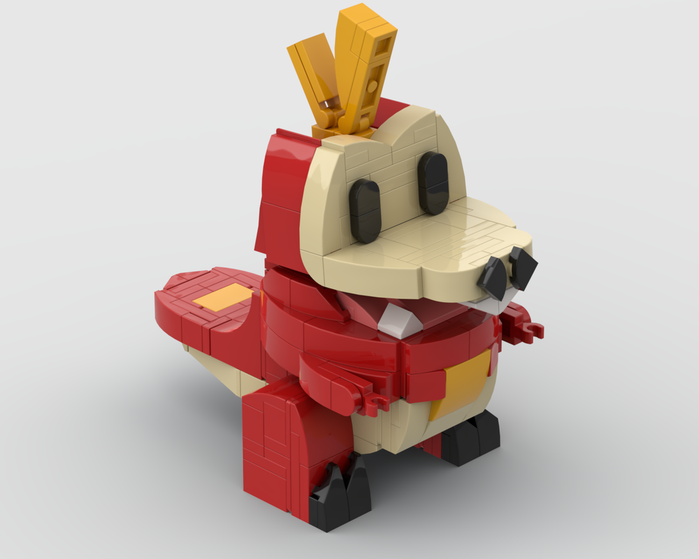 LEGO MOC Fuecoco by southgate | Rebrickable - Build with LEGO