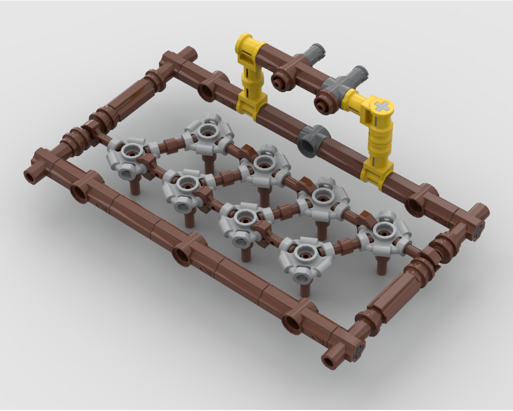 LEGO MOC Simple Harrow for Single-Axle Tractor #21 by Larsagri ...