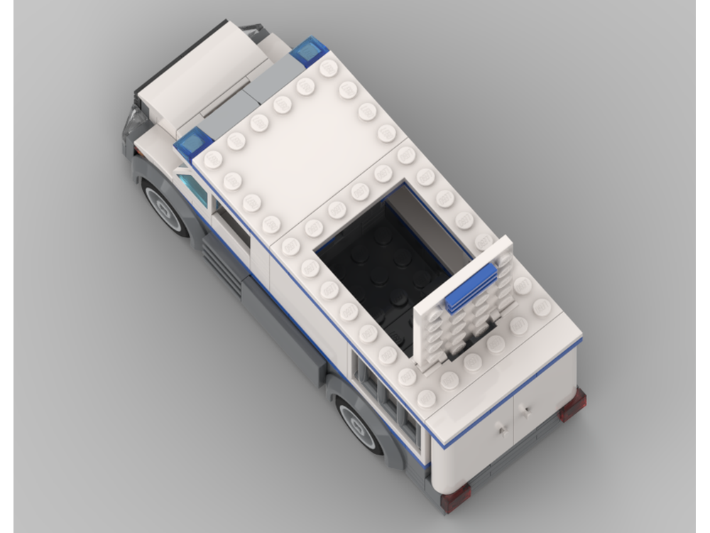 LEGO MOC Police Transport by EnderMB | Rebrickable - Build with LEGO