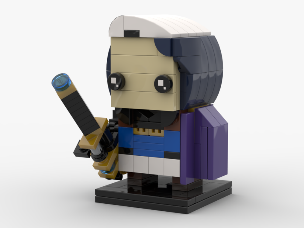 LEGO MOC Caitlyn Arcane BrickHeadz by Gaski | Rebrickable - Build with LEGO